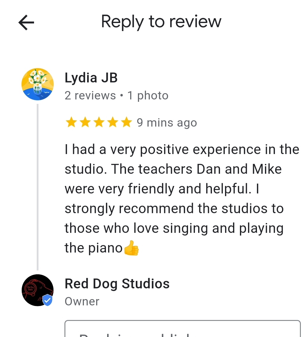 Testimonials – Red Dog Studios
